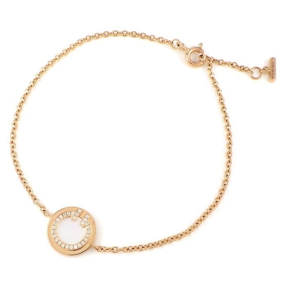 Tiffany & Co. | Jewelry | Tiffany T Two Circle White Shell Diamond ...